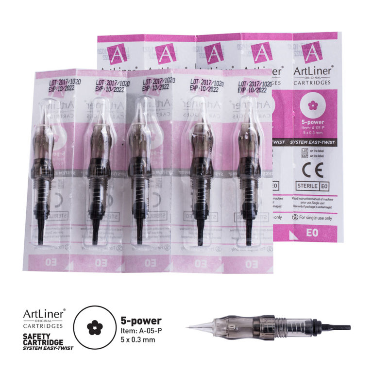5-power PMU needle cartridge – ArtLiner® Permanent Make-Up | PMU ...